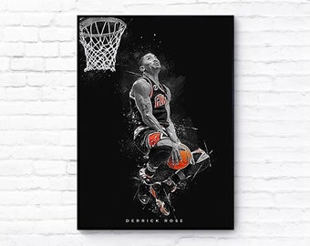 Derrick Rose Poster - Etsy