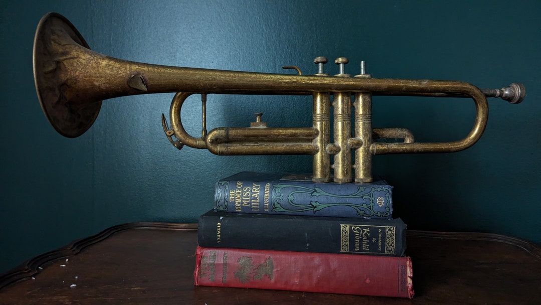 Old Trumpet - Etsy