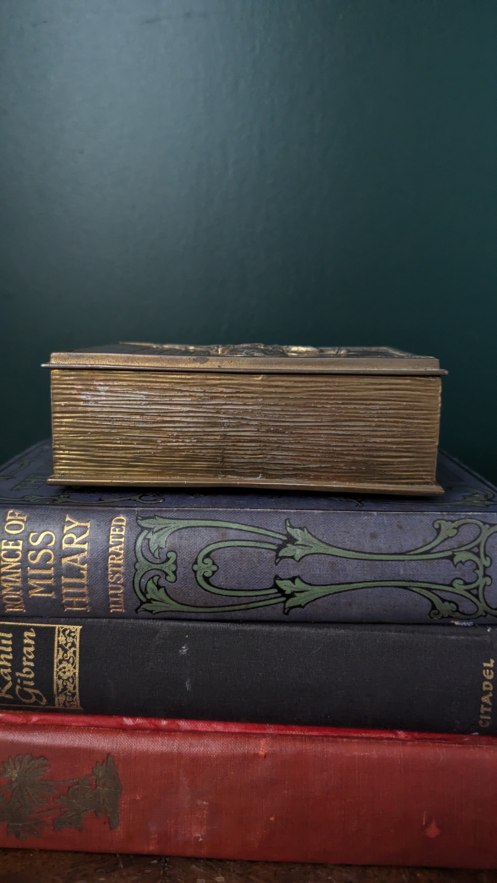 Silver Plated Book Shaped Equestrian Relief Box With - Etsy