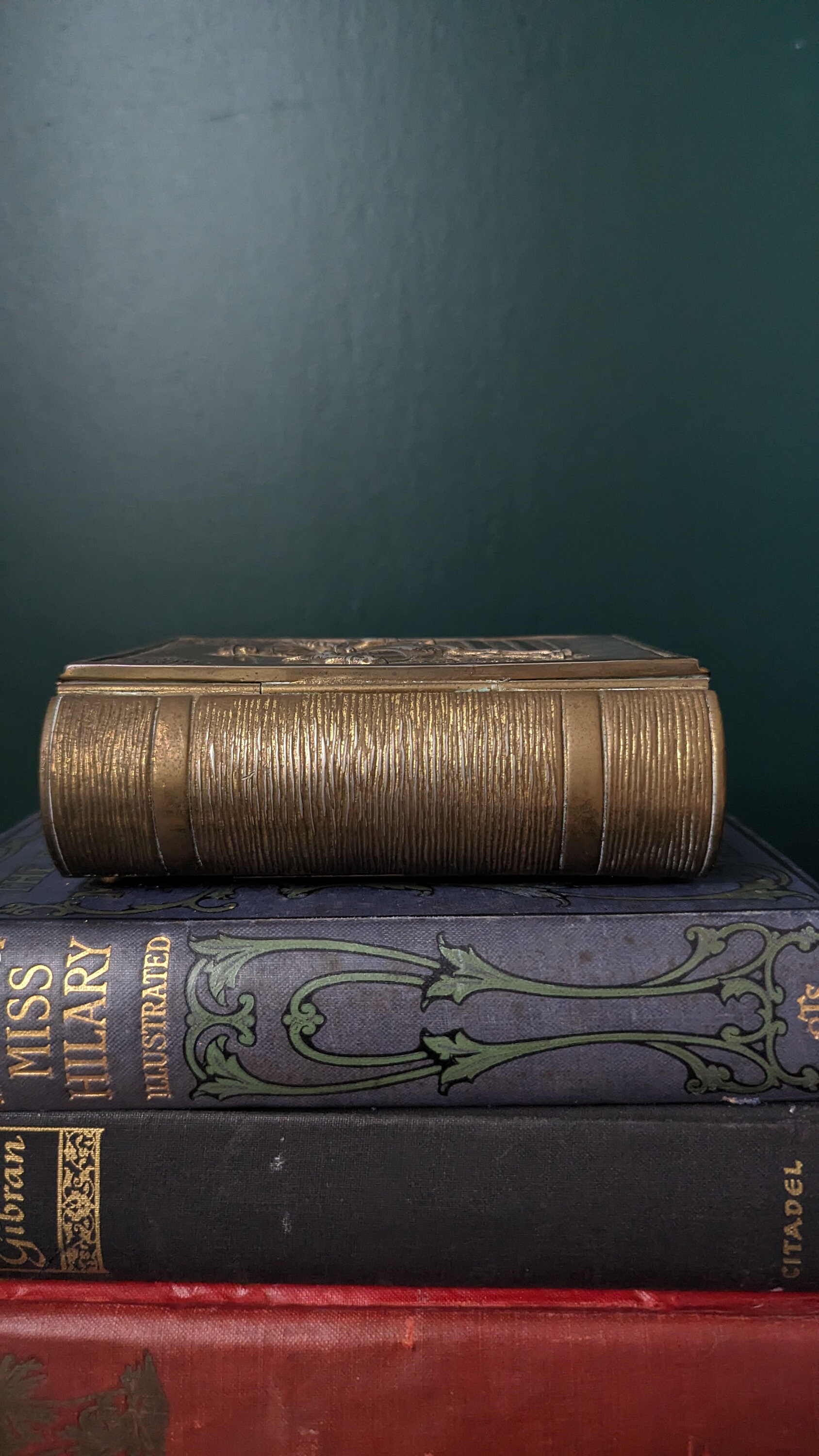 Silver Plated Book Shaped Equestrian Relief Box With - Etsy