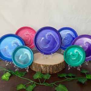 Ocean Wave Planter With Drainage Tray Custom Beach Themed Terracotta ...