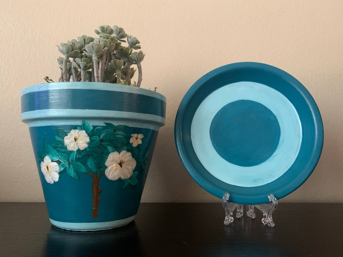 Azalea Planter With Drainage Tray Custom Azalea Bushel - Etsy