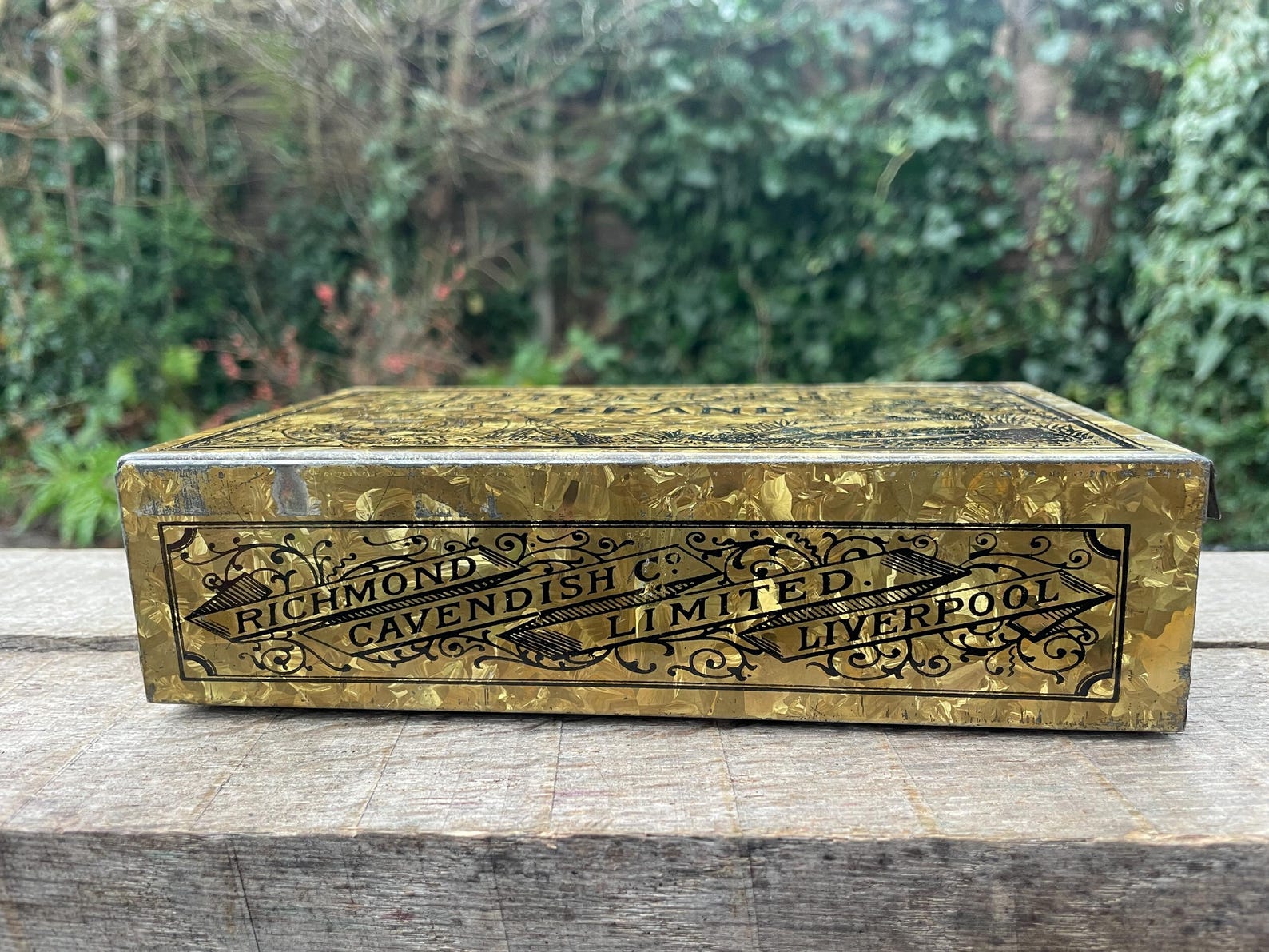 Cavendish Pioneer Brand Lumber Jack Frontier Man Tobacco Tin C1900s - Etsy