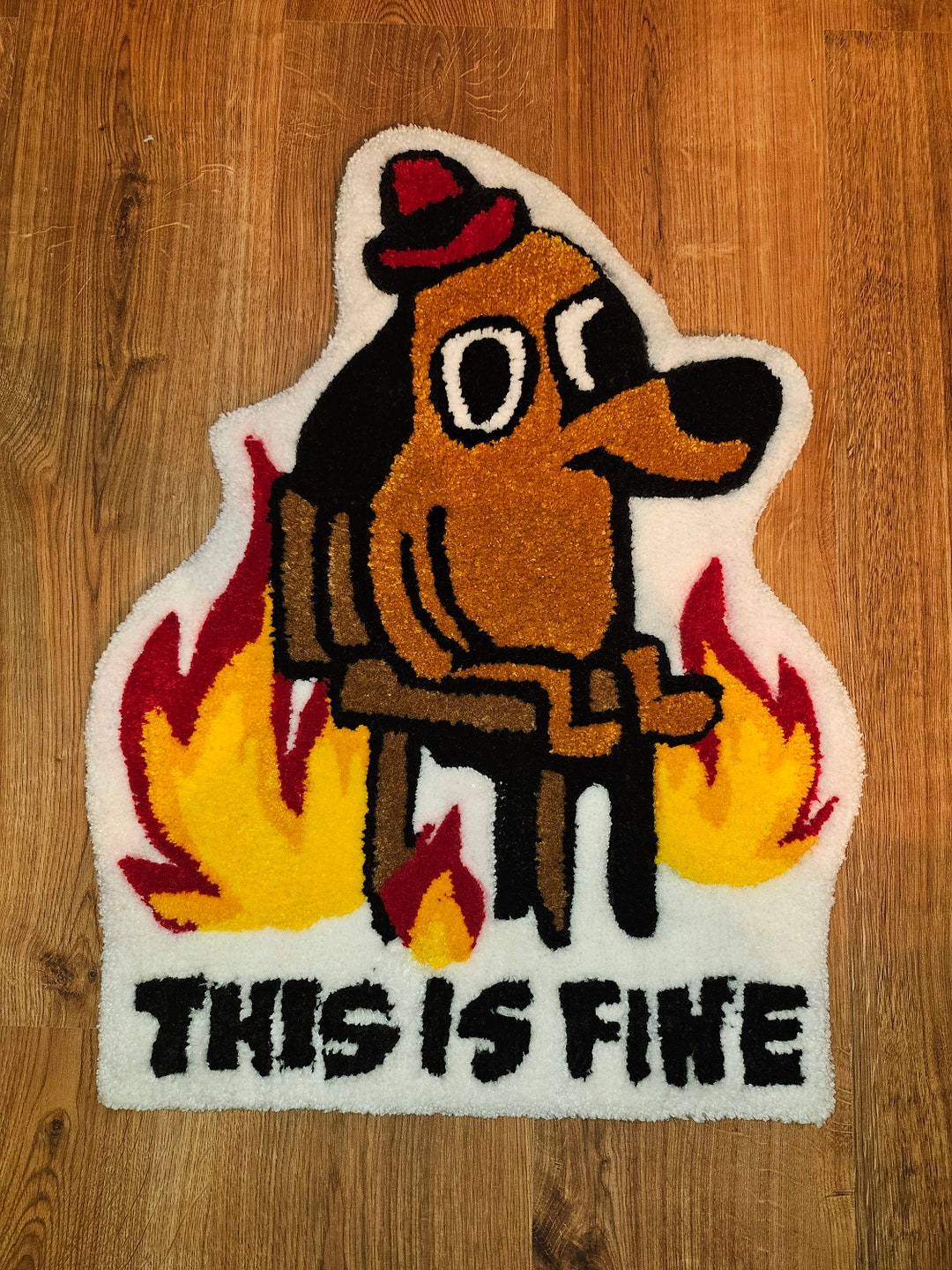 This is Fine Meme Tufting Rug - Etsy