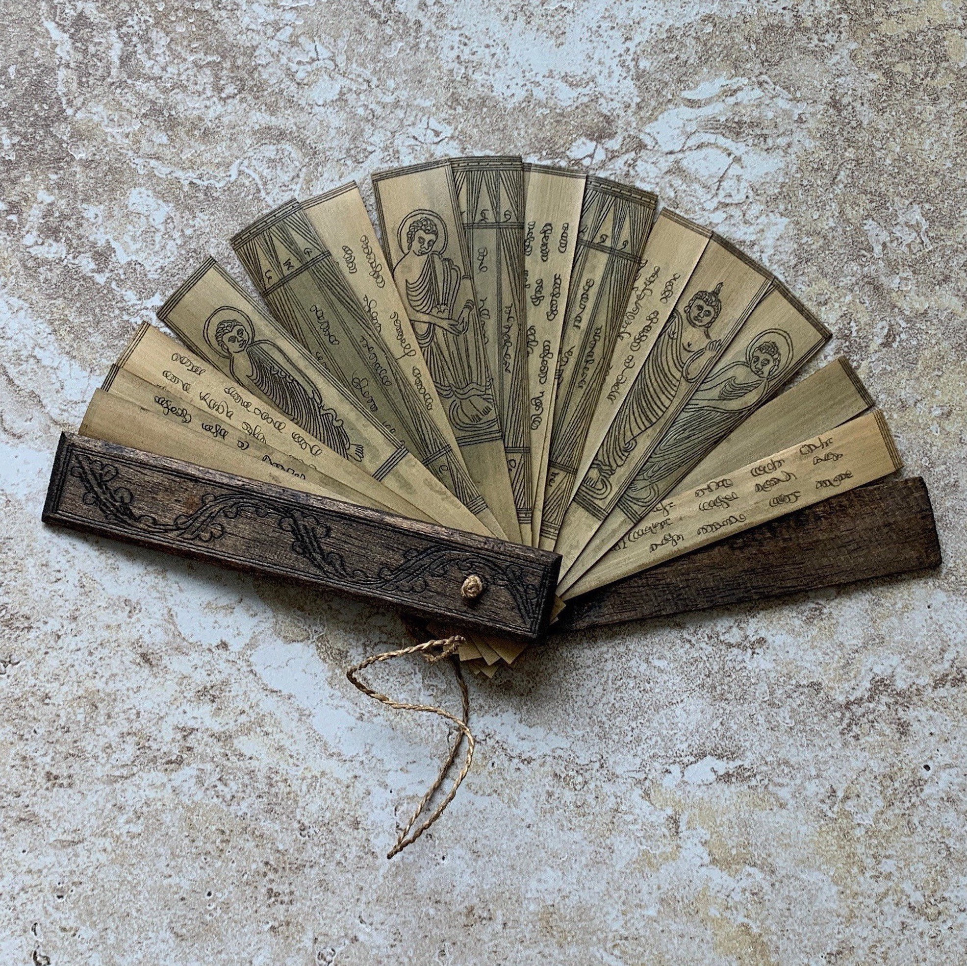 Antique Palm Leaf Manuscript Rare | Etsy