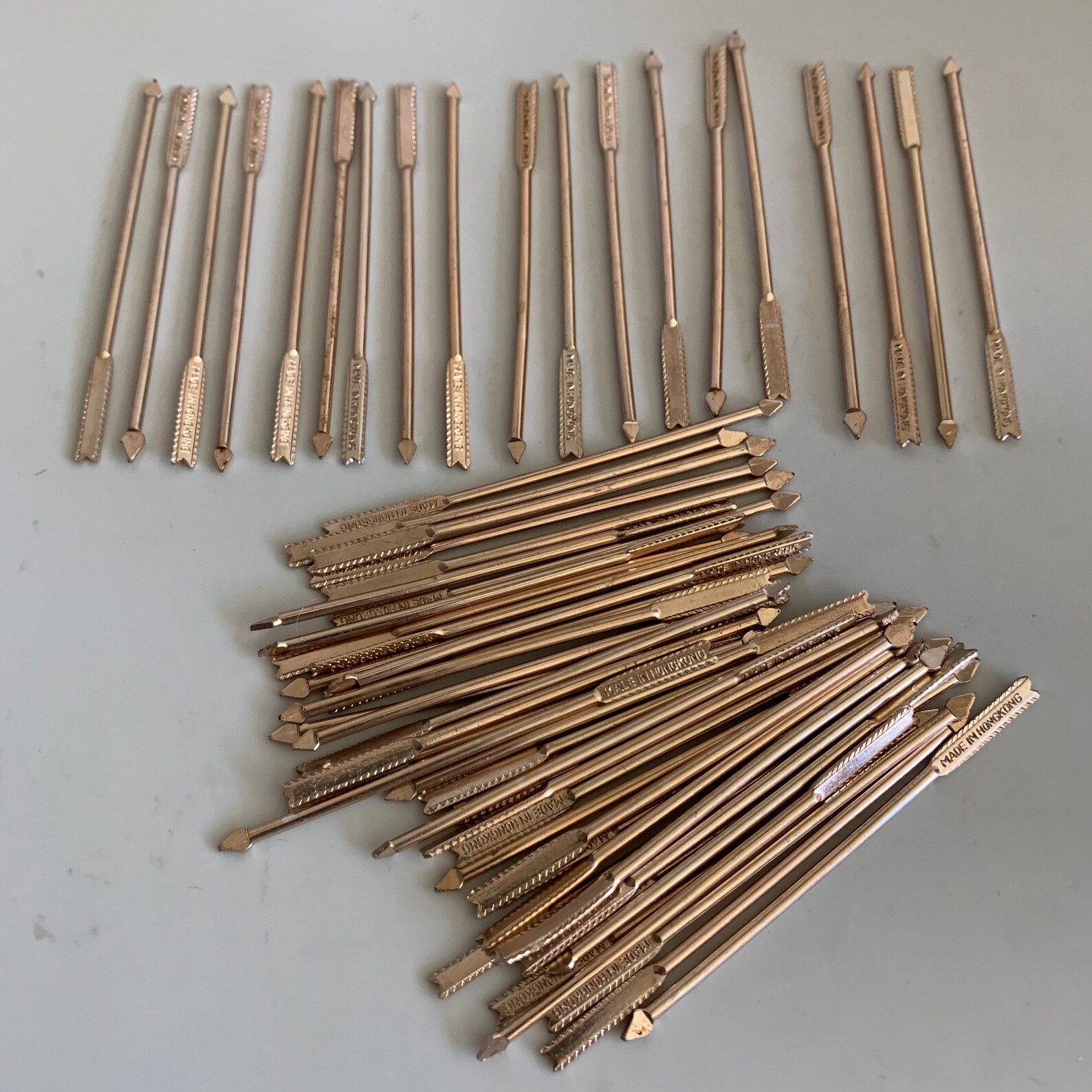 Gold Arrow Picks 24 or 15 Cocktail Hors Doeuvres England - Etsy