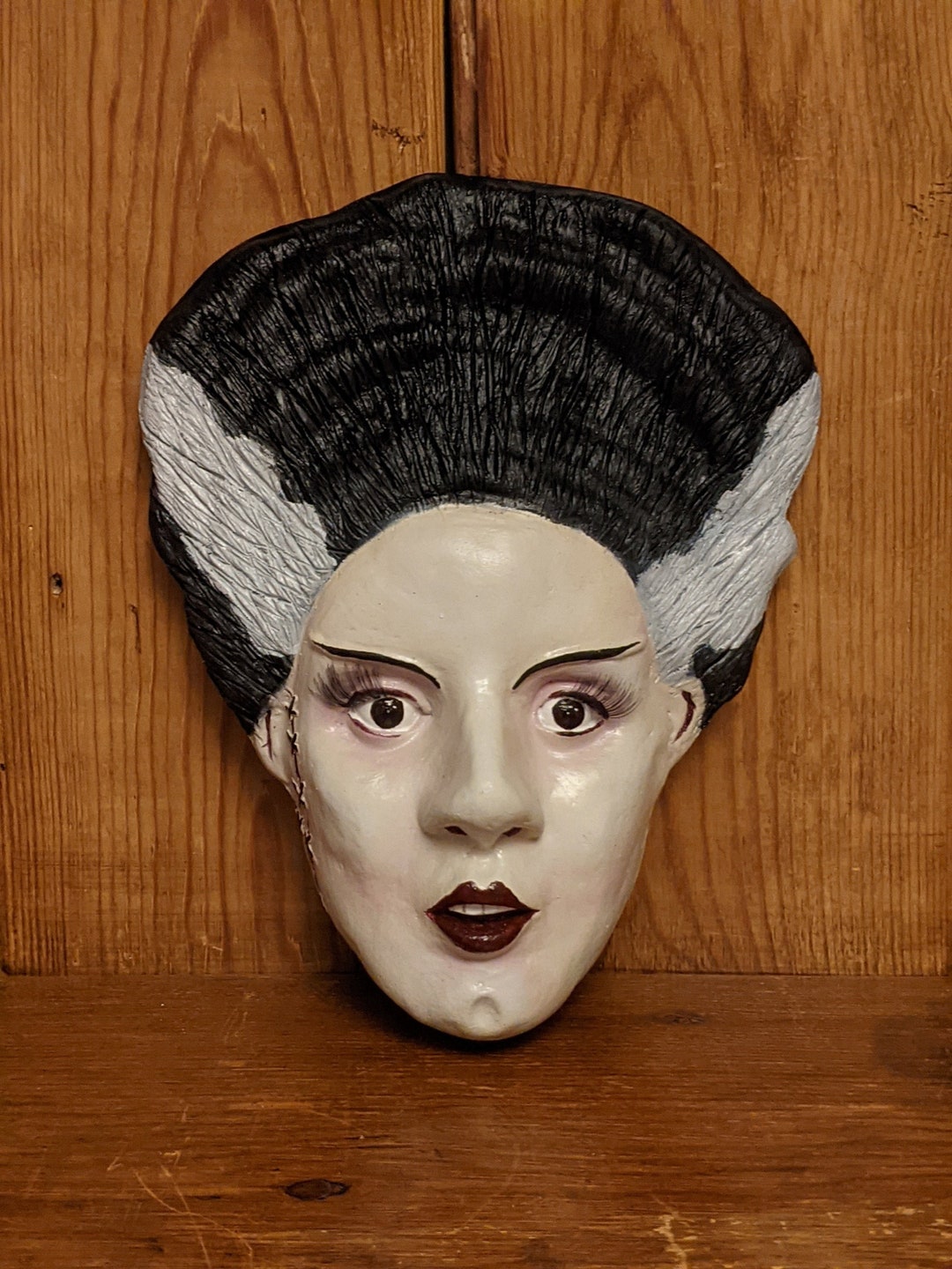 The Monster's Bride - Decorative Resin Wall Art Sculpture - Etsy