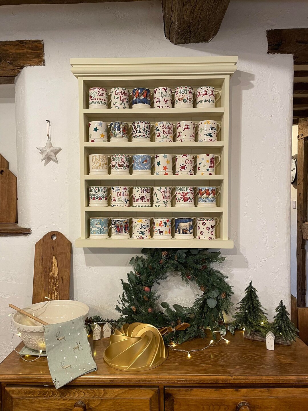 Emma Bridgewater Mug Shelf 30 Mug Display Unit - Etsy