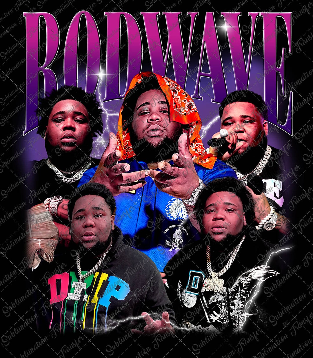 Graphic Rod Wave File Png, Rod Wave Beautiful Mind Design, Rod Wave ...