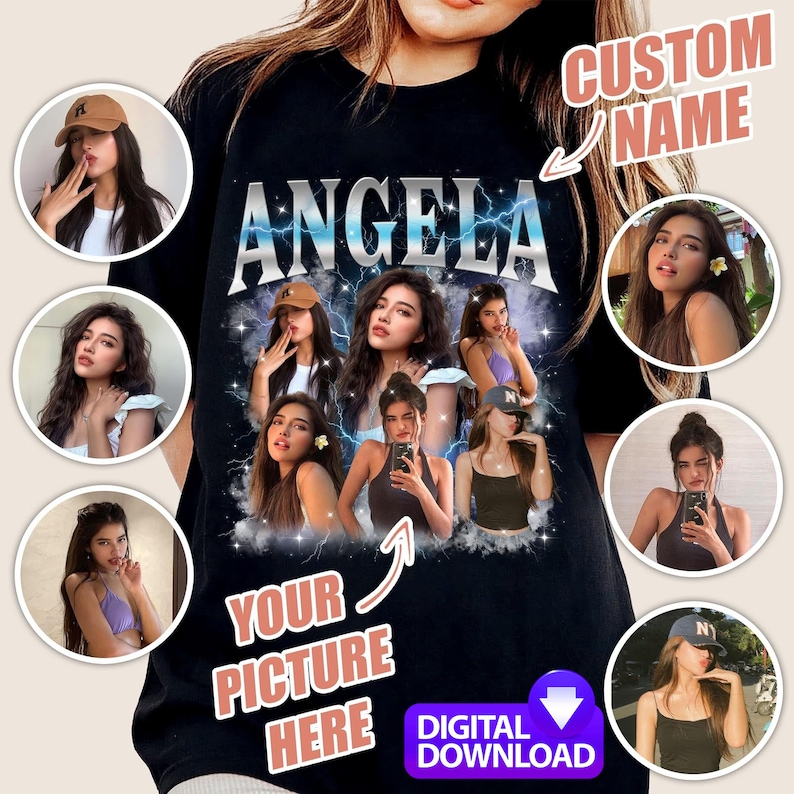 Custom Bootleg File Png, Custom Photo Vintage Graphic 90s File Digital ...