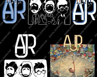 AJR the Maybe Man Tour Song Sticker Sheet - Etsy