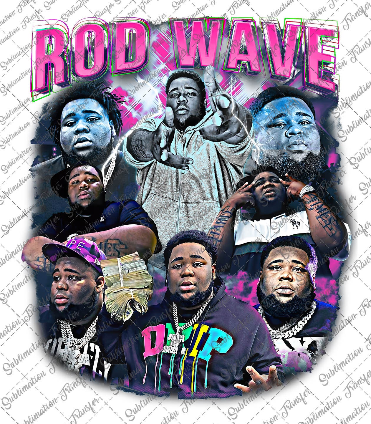 Rod Wave Nostalgia Png File, Rod Wave 90s Rap Music, Rapper Rod Wave ...