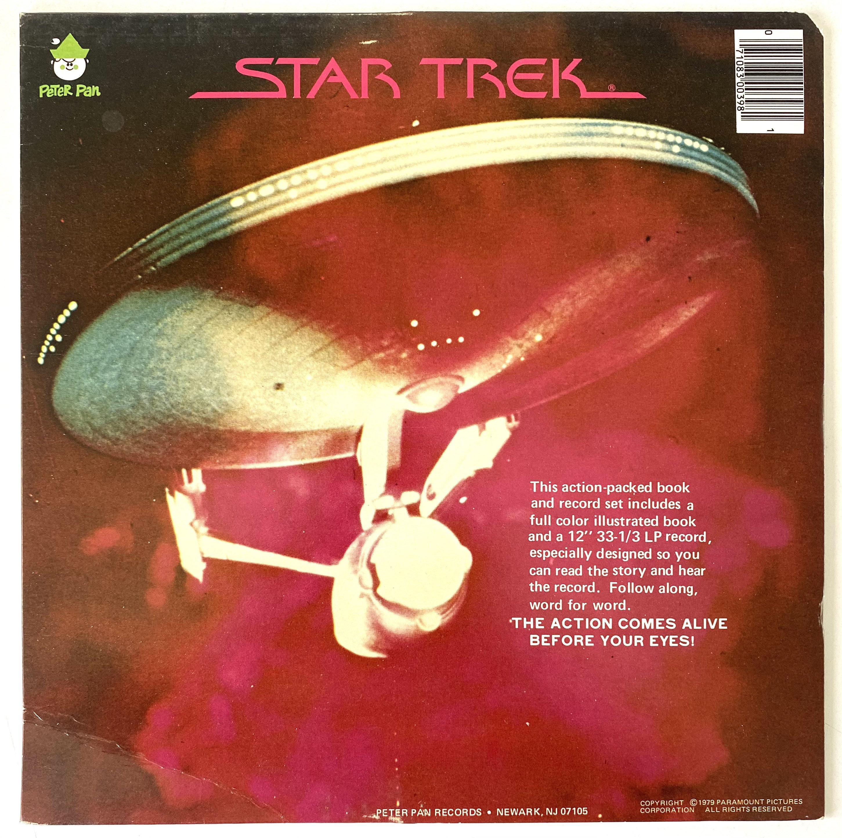 1979 STAR TREK Book and Record Set - New/sealed - Power Records BR522 ...