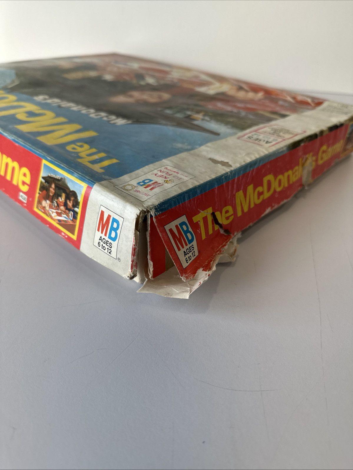 1975 Mcdonald’s Restaurant Board Game Milton Bradley - Missing Marble ...