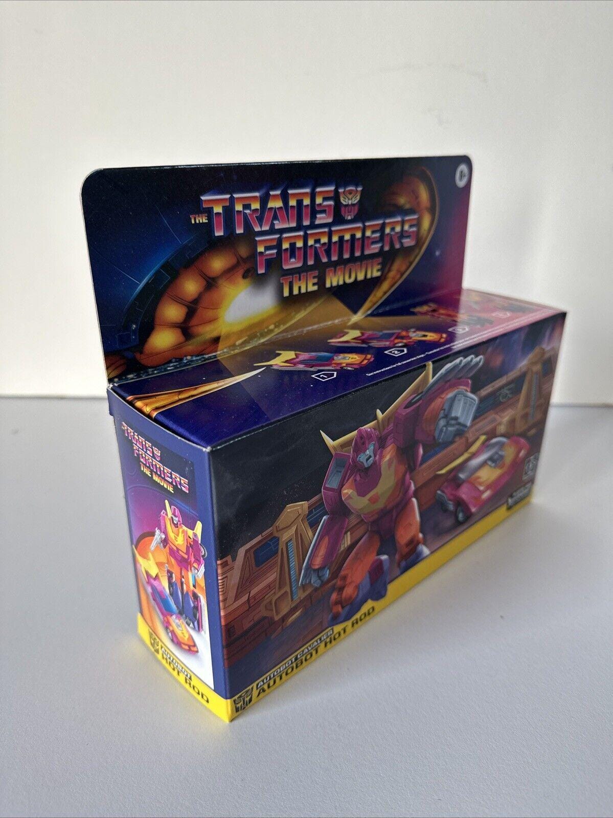 Hasbro Transformers the Movie Retro G1 Hot Rod Action Figure Brand New ...