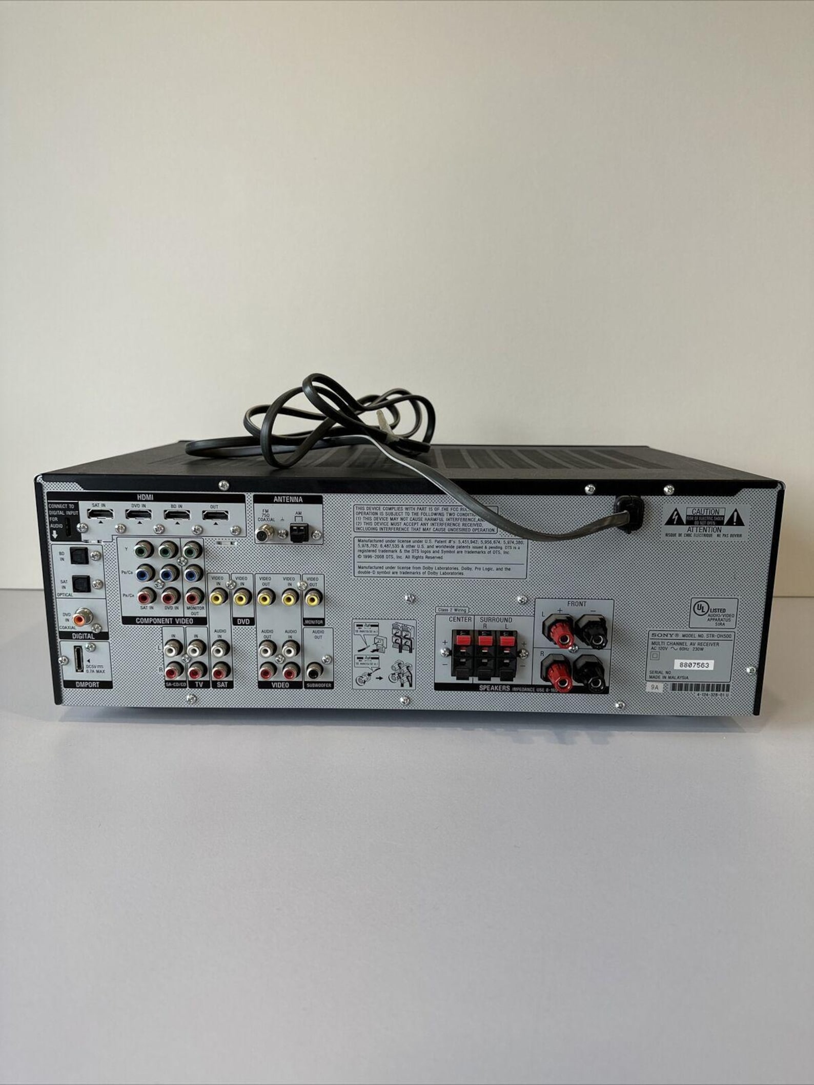 Sony STR-DH500 - 5.1 Ch HDMI Home Theater Surround Sound Receiver Stereo System - Etsy