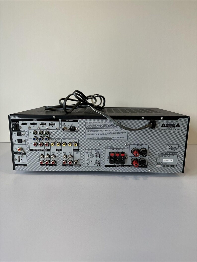 Sony STR-DH500 - 5.1 Ch HDMI Home Theater Surround Sound Receiver ...