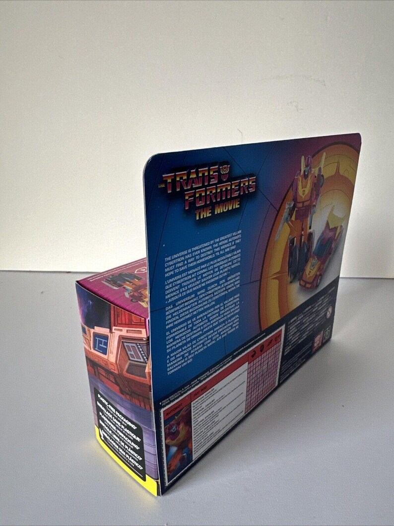 Hasbro Transformers the Movie Retro G1 Hot Rod Action Figure Brand New ...