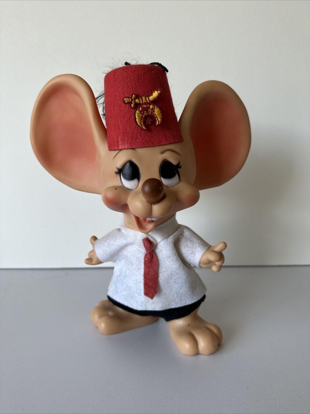 Rare Vintage 1970 Topo Gigio Shrine Mouse Coin Bank Huron Products Co ...