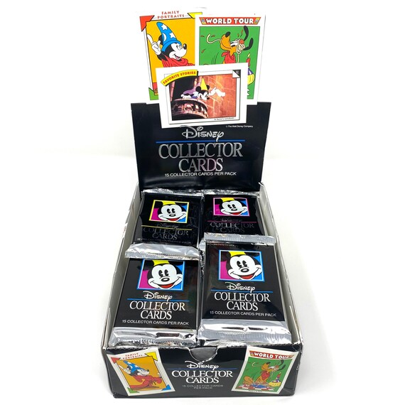 1991 Disney Collector Cards Box Card Games Toys & Games etna.com.pe