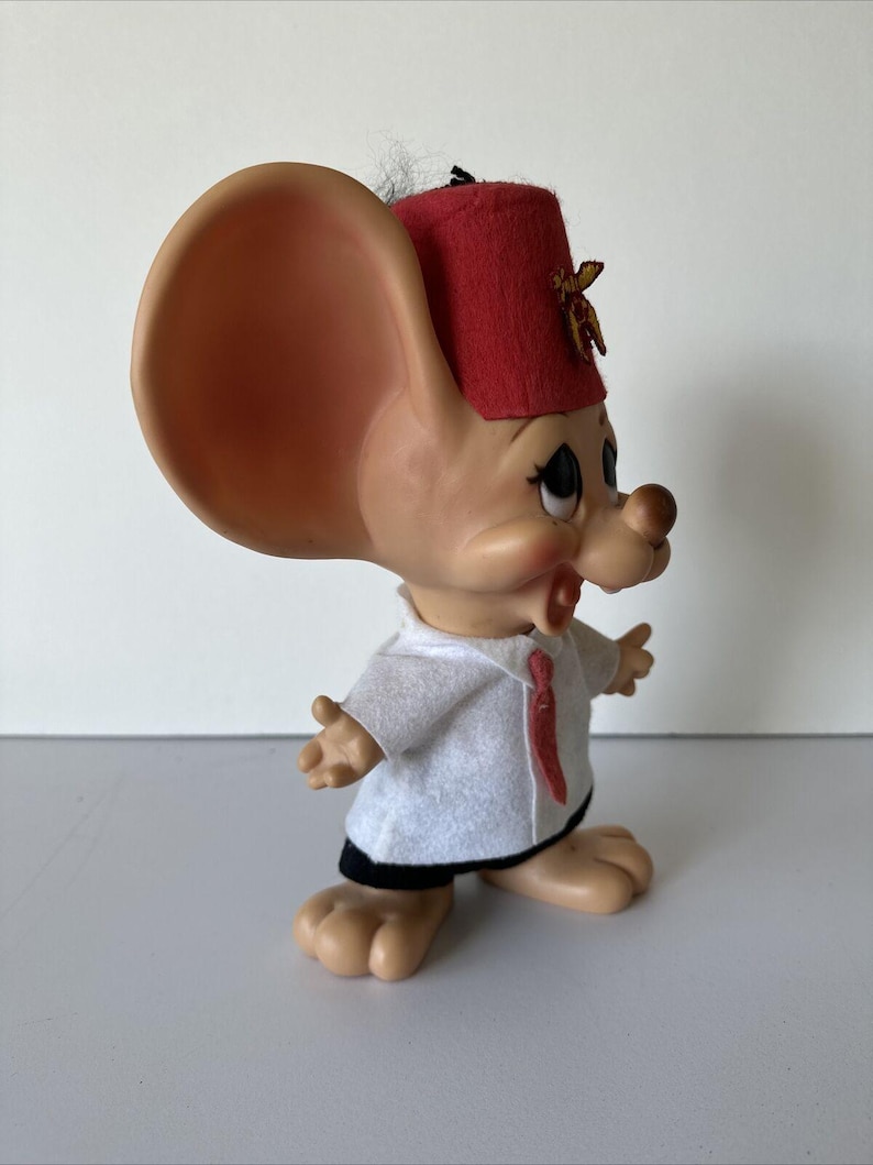 Rare Vintage 1970 Topo Gigio Shrine Mouse Coin Bank Huron Products Co ...