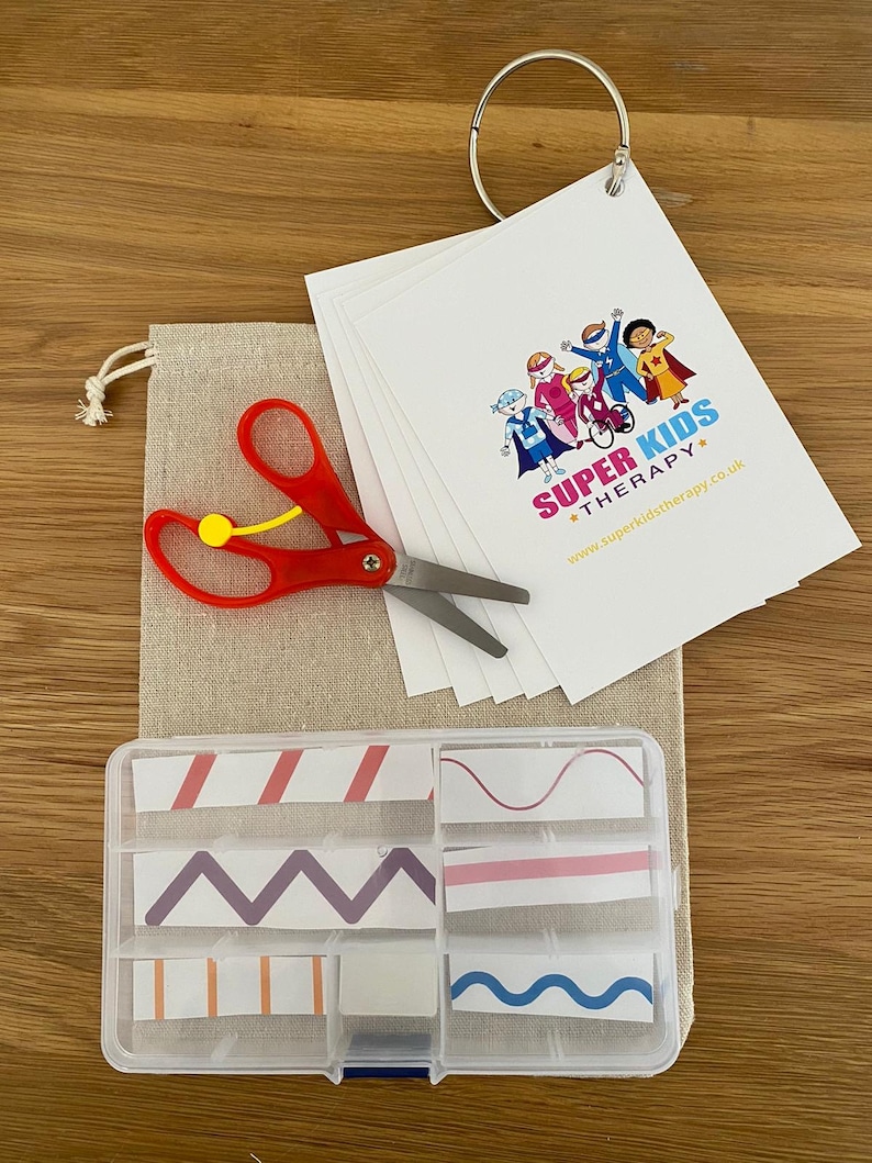 Snip Snip Scissor Skills Box - Etsy UK