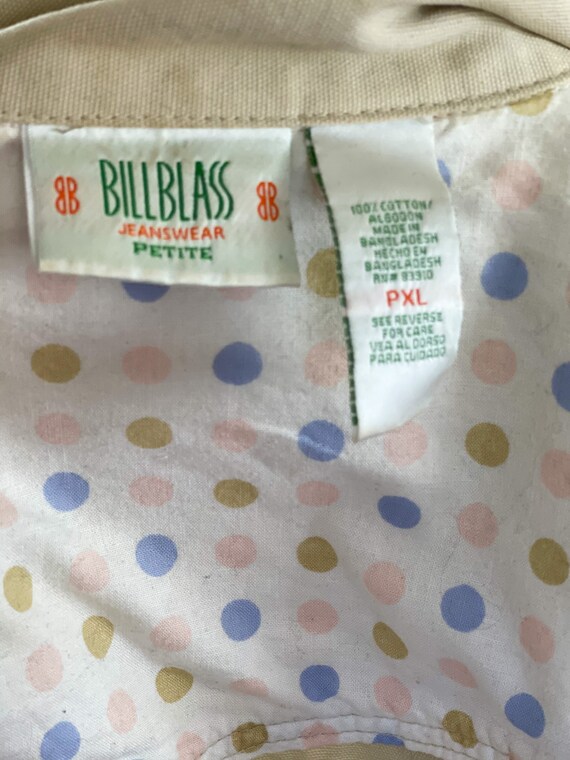 Vintage Cropped Jacket in Tan/Beige by Bill Blass | S… - Gem