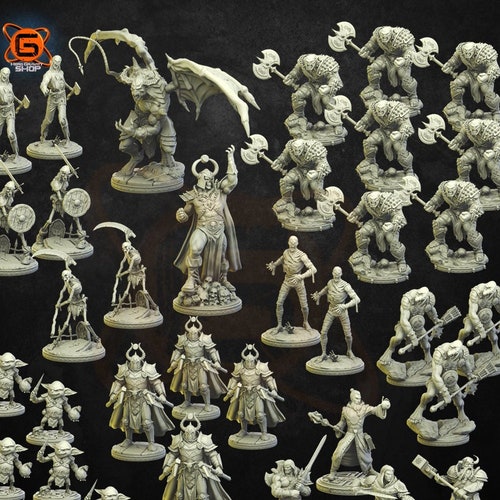 35 Miniatures Ultimate Dungeon Quest Bundle by Primal - Etsy UK
