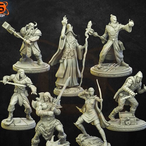 35 Miniatures Ultimate Dungeon Quest Bundle by Primal - Etsy