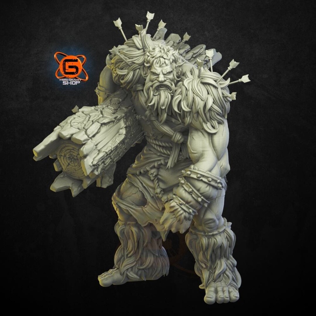 Giant Fighter 115mm von Cast n Play Adventurers Guild - Etsy Österreich