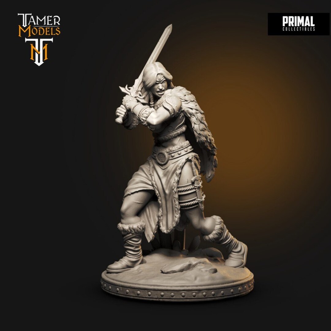 Valkyrie Barbarian by Primal Collectibles - Etsy