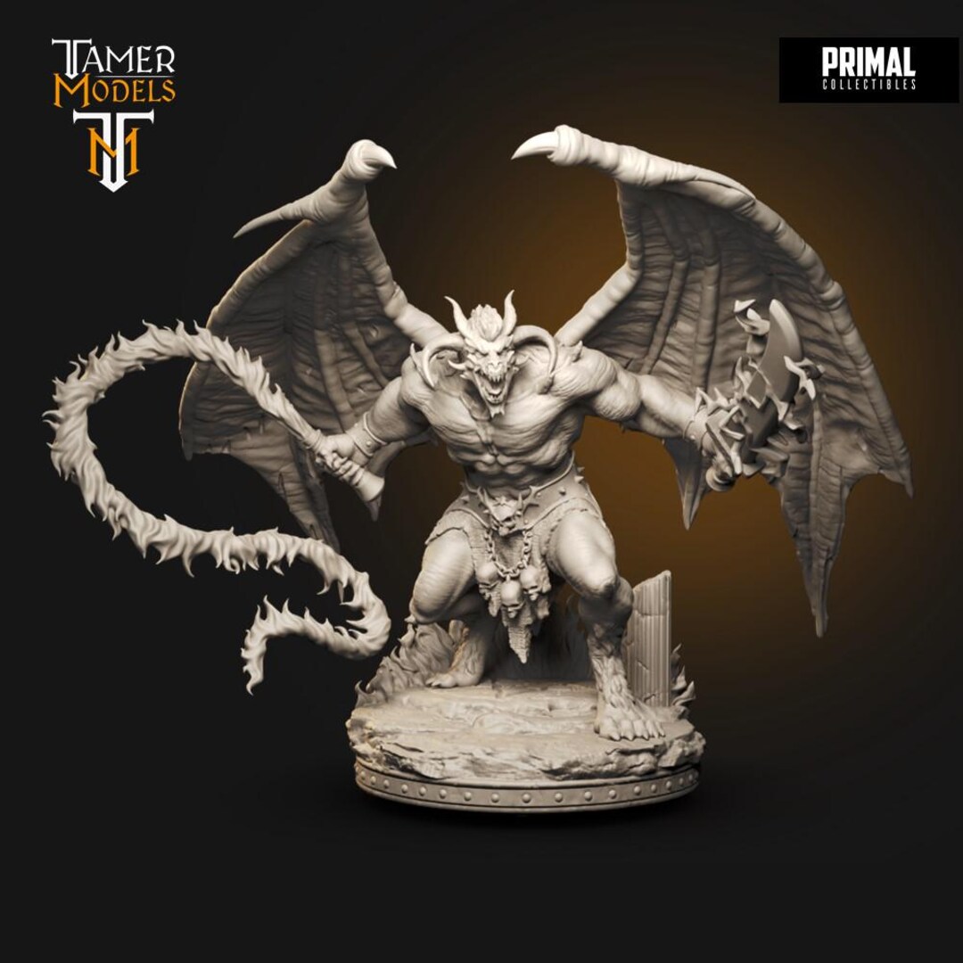 Balor - Vogron Collectibles Dnd 3D Printed Tabletop Model - Etsy