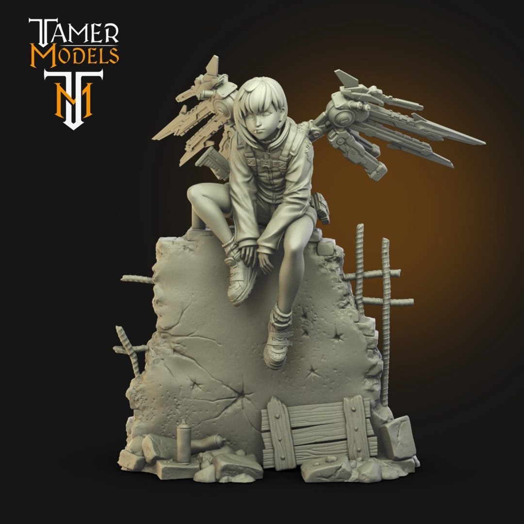 Valrie (75mm) by Nomnom Miniatures - Etsy