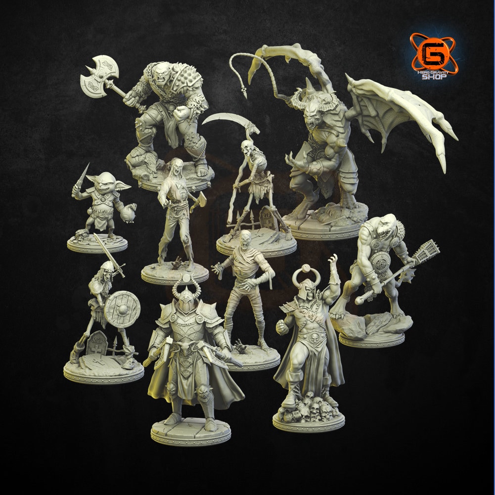 35 Miniatures Ultimate Dungeon Quest Bundle by Primal Collectibles - Etsy