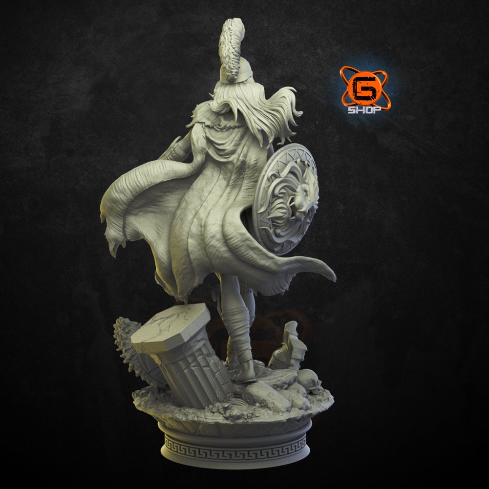 Spartan Girl by Michel Ballares Rodriguez Resin Miniatures Printed ...