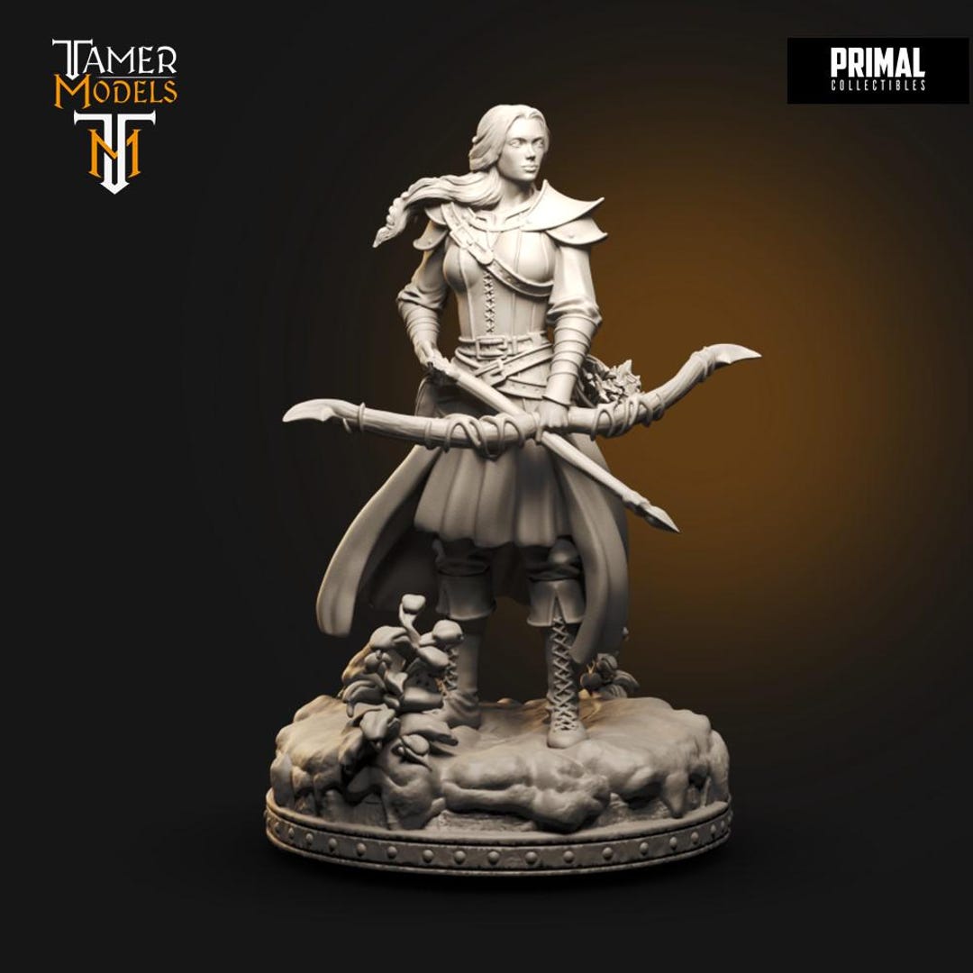 Kathrine Bromm Collectibles Dnd 3D Printed Tabletop Model - Etsy