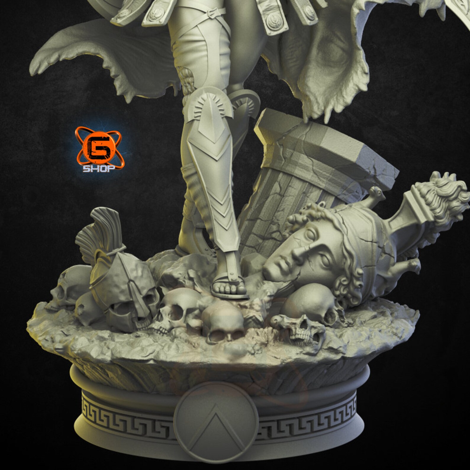 Spartan Girl by Michel Ballares Rodriguez Resin Miniatures - Etsy