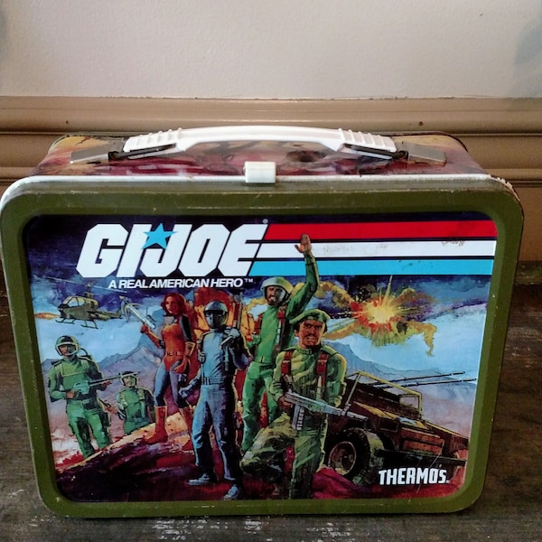 Gi Joe Lunch Box - Etsy