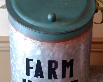 Metal Wall Container - Etsy