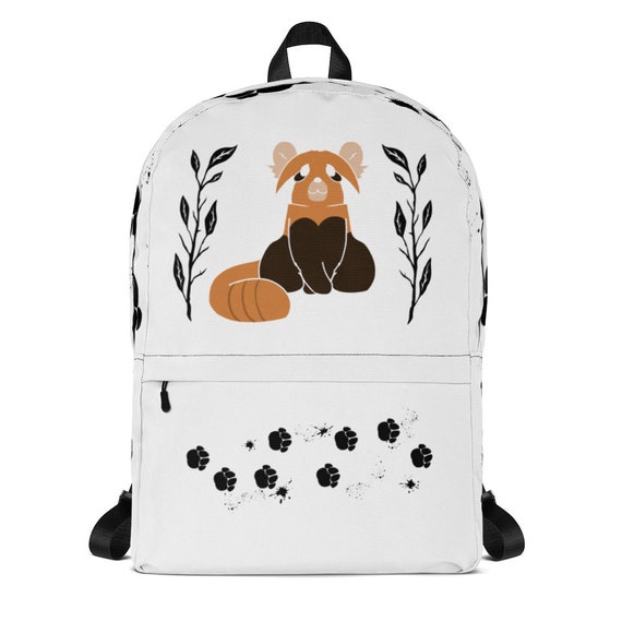 Red Panda Backpack | Etsy