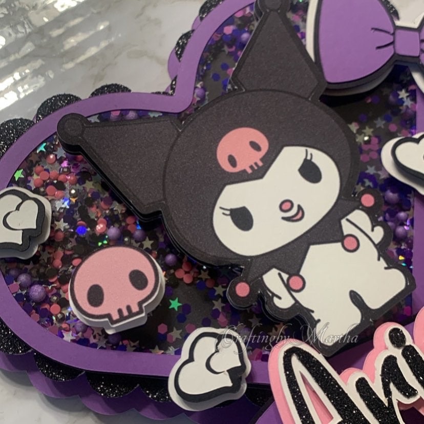 Custom Kuromi Cake Topper, Sanrio Cake Topper - Etsy