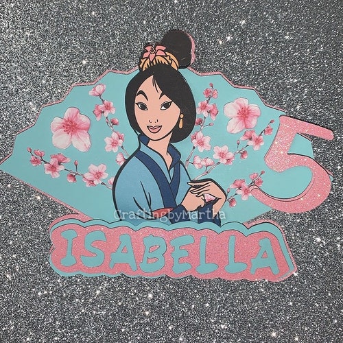 Mulan Cake Topper Cake Topper - Etsy