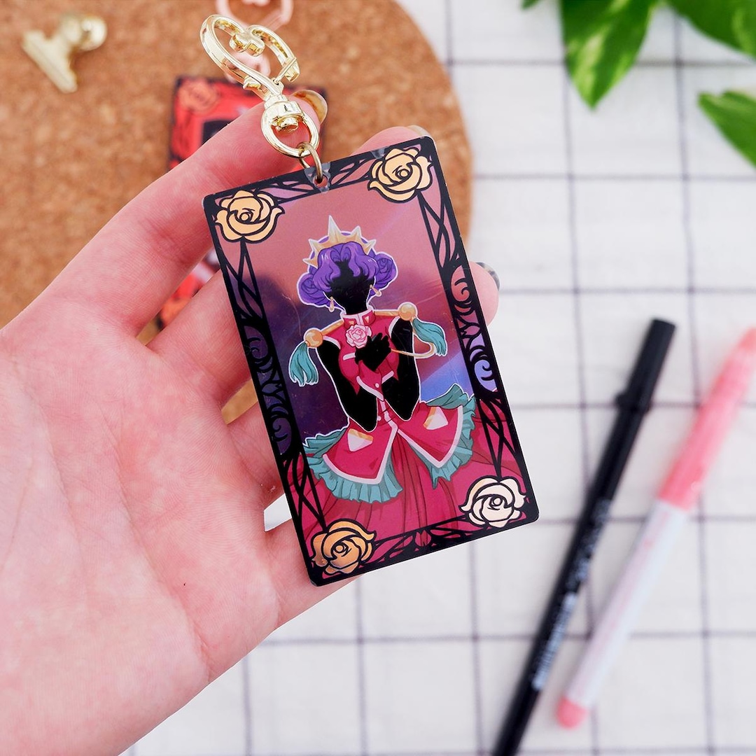 REVOLUTIONARY GIRL UTENA - Anthy Himemiya Rainbow Keychain / Digital ...