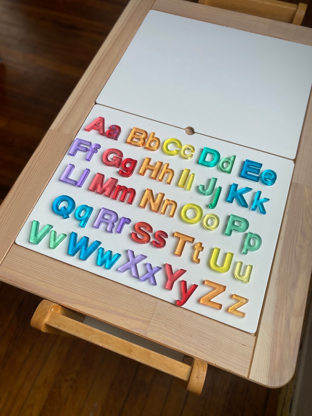 Resin Alphabet Set | Uppercase Alphabet Set | Rainbow Set | Learning ...