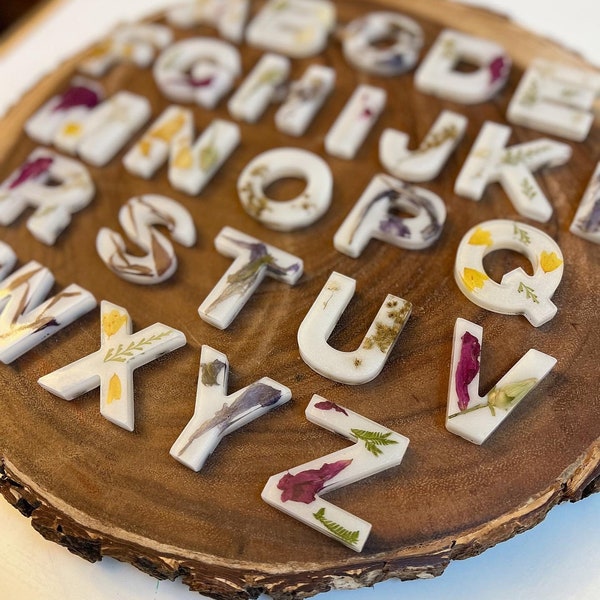 Alphabet Resin Set - Etsy