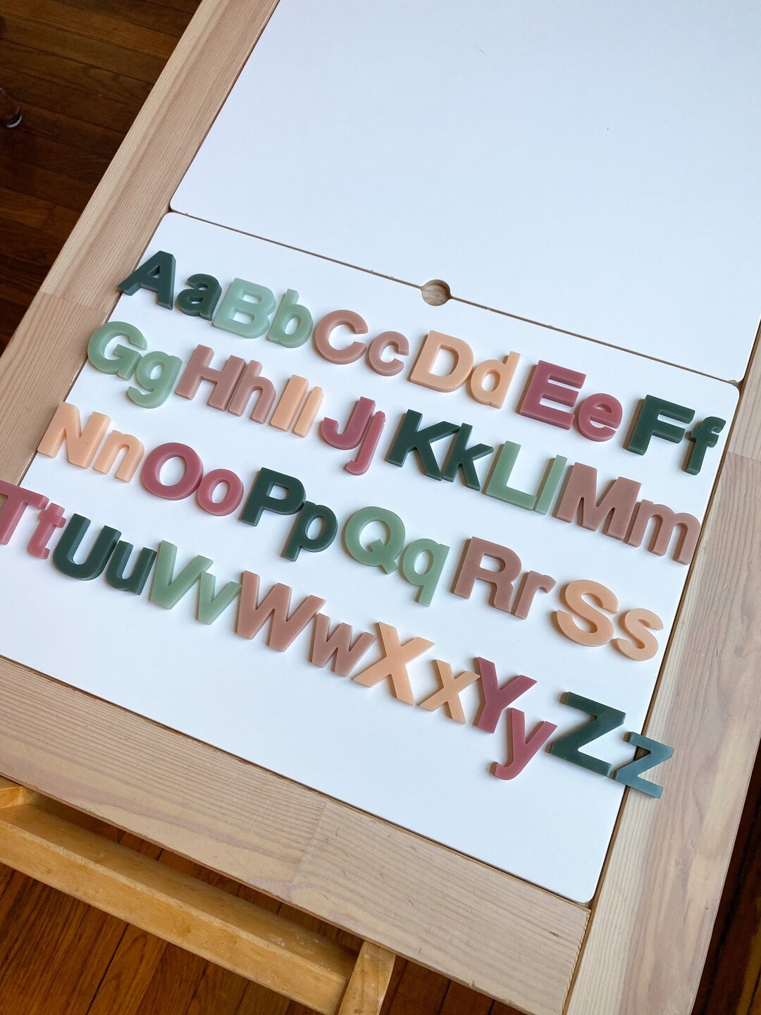 Resin Alphabet Set | Uppercase Alphabet Set | Sage Set | Learning ...