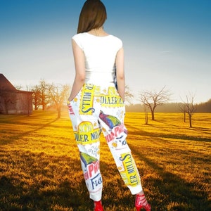 Retro Charm: Roller Mills Flour Sack Pants With Vintage Flair - Etsy