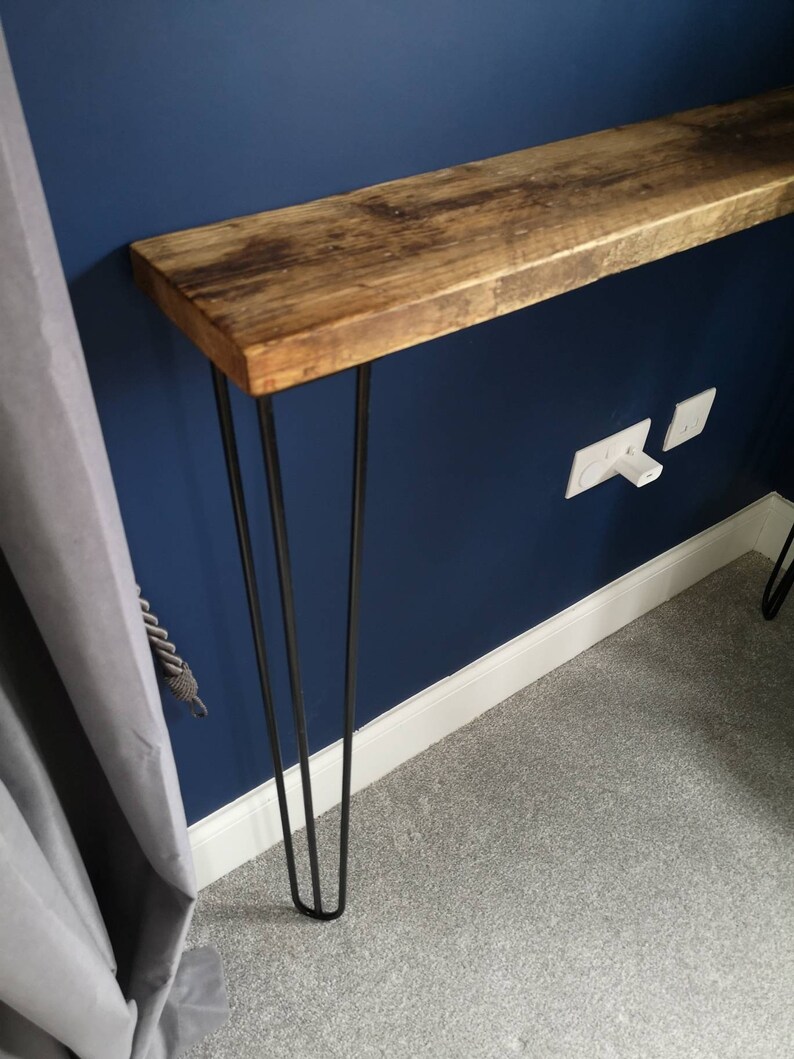 Rustic RADIATOR shelf / console table | Etsy