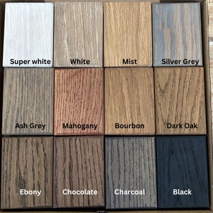 Oak Wood Stain Sample Pack - Etsy