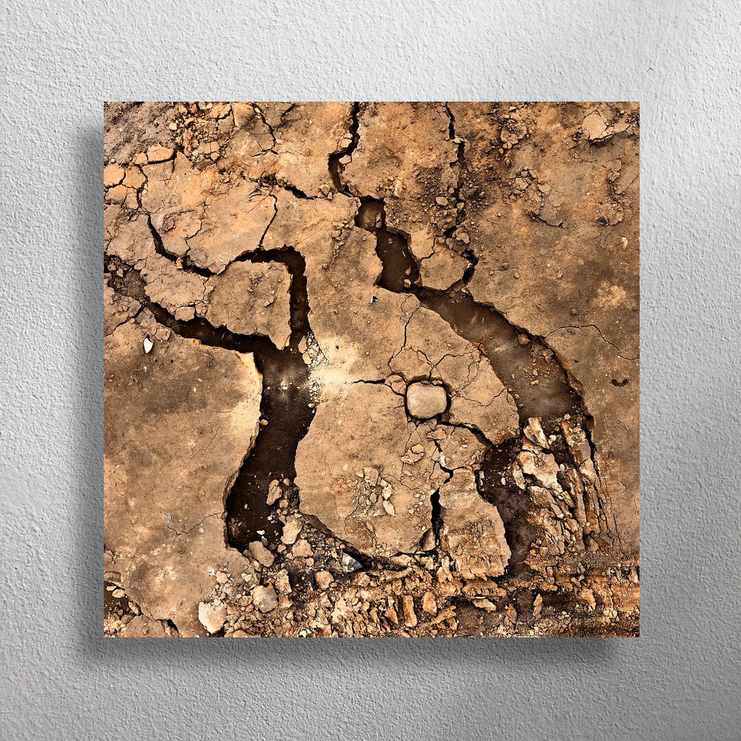 ERDMÄANDER 40 X 40 Cm Square Wall Photo for Living Room - Etsy